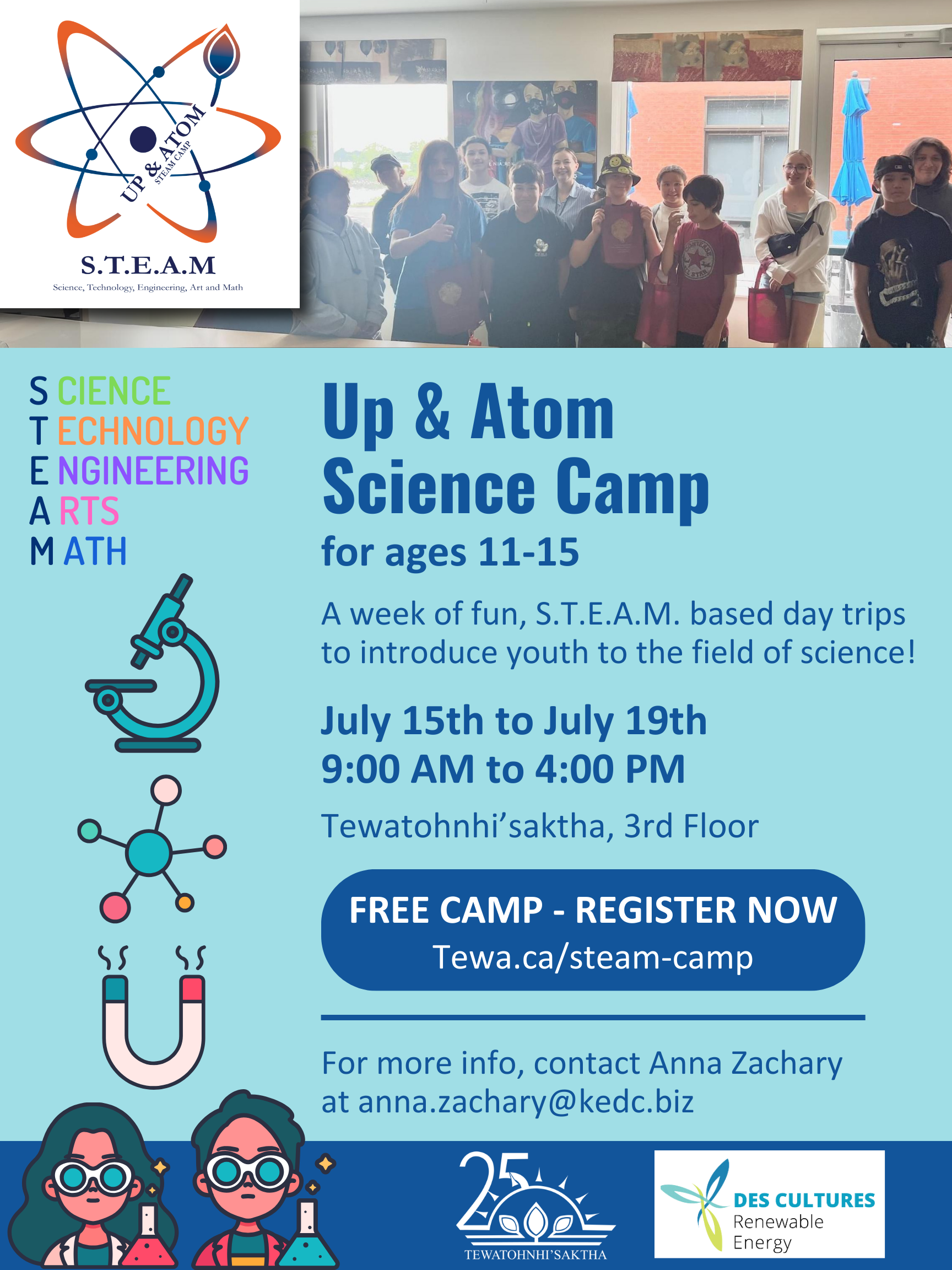 Up & Atom STEAM Camp - Tewa